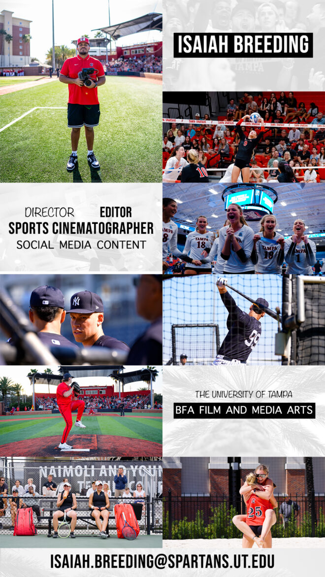 VISUAL RESUME – ISAIAH BREEDING • PORTFOLIO